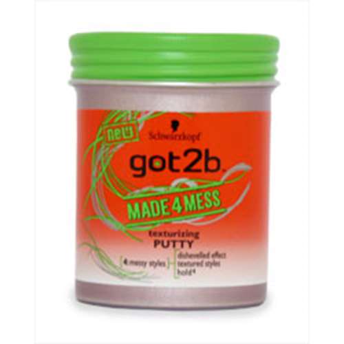 Schwarzkopf Got2b Made 4 Mess Texturizing Putty 100ml Expresschemist
