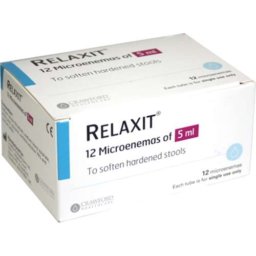Relaxit Microenemas 5ml 12 - ExpressChemist.co.uk - Buy Online