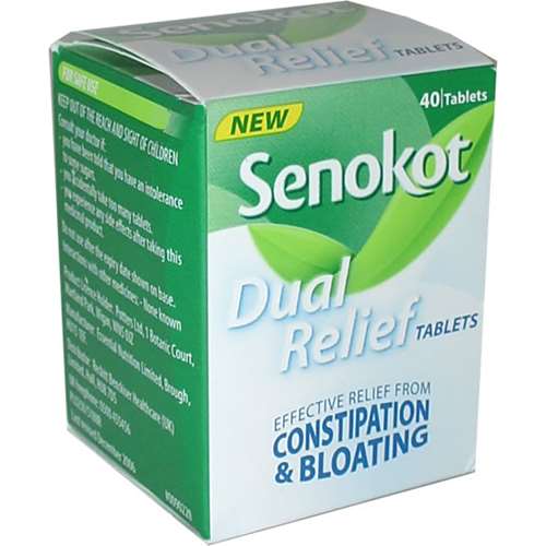 Senokot Dual Relief Tablets 40 - ExpressChemist.co.uk - Buy Online