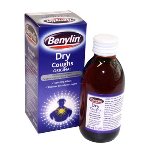 Benylin Dry Coughs (Original) 150ml - ExpressChemist.co.uk - Buy Online