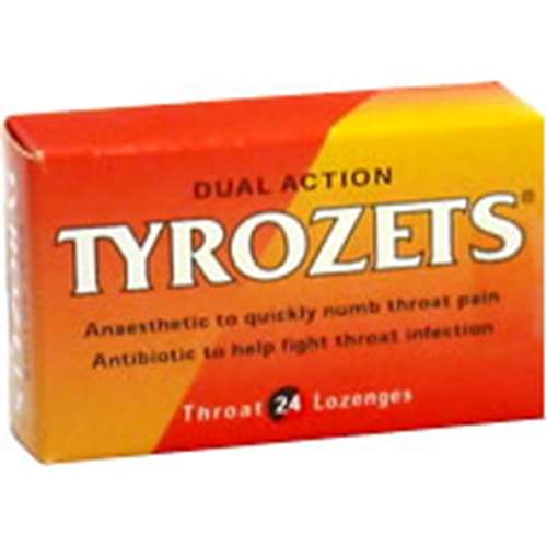 Tyrozets (24) - ExpressChemist.co.uk - Buy Online