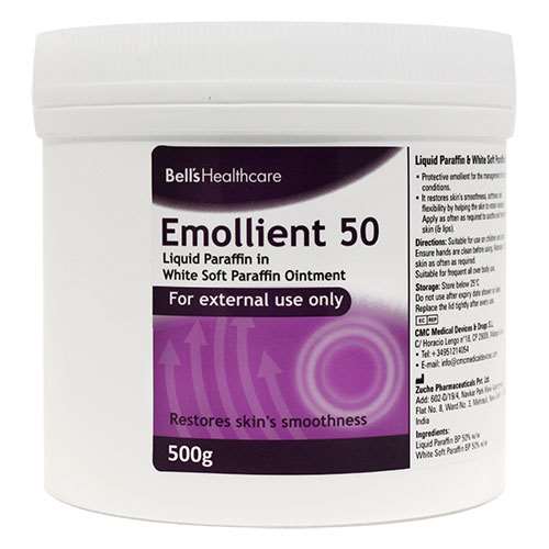 Emollient 50 500g - ExpressChemist.co.uk - Buy Online