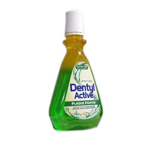 Dentyl Active Plaque Fighter Minty Citrus Mouthwash 500ml ...