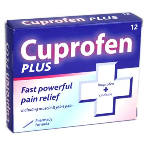 Cuprofen Plus Tablets 12 - ExpressChemist.co.uk - Buy Online