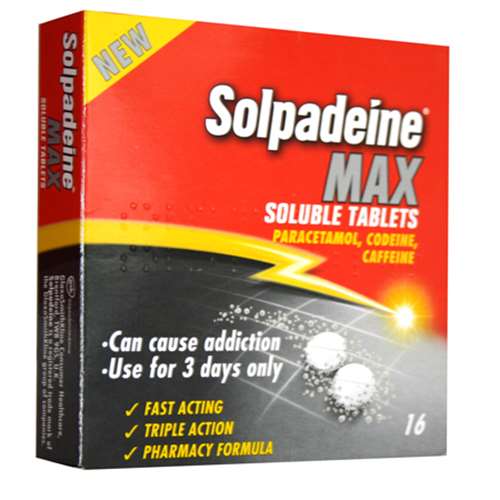 Solpadeine Max Soluble Tablets 16 - ExpressChemist.co.uk - Buy Online