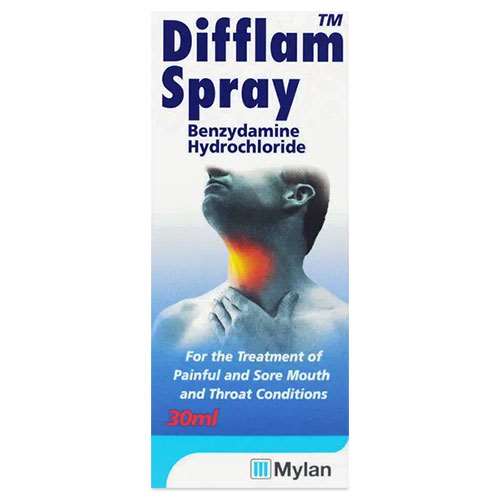 Difflam Spray 30ml - ExpressChemist.co.uk - Buy Online