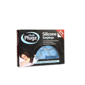 Hush Plugz Silicone Earplugs - ExpressChemist.co.uk - Buy Online