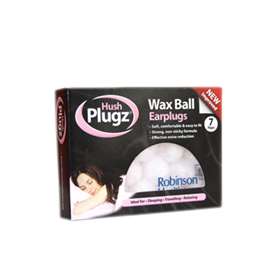 Hush Plugz Wax Ball Earplugs - ExpressChemist - Buy Online