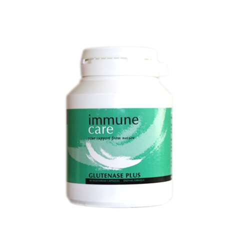 Immunecare Glutenase Plus Capsules 90 - ExpressChemist.co.uk - Buy Online