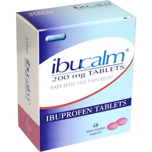 Ibucalm 48 Tablets 200mg - ExpressChemist.co.uk - Buy Online