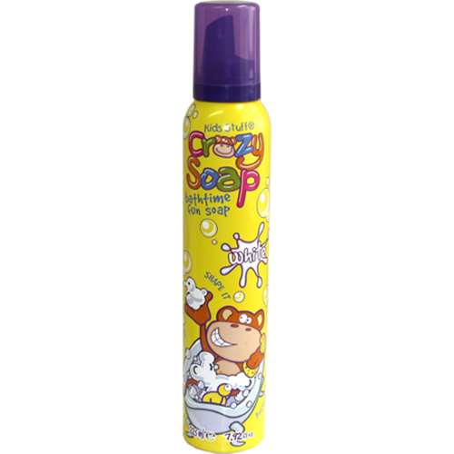 Crazy Soap Bathtime Fun Spray White 225ml - ExpressChemist.co.uk - Buy ...