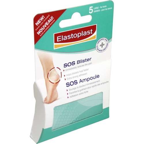 Elastoplast Blister Plasters Large 5 - ExpressChemist.co.uk - Buy Online