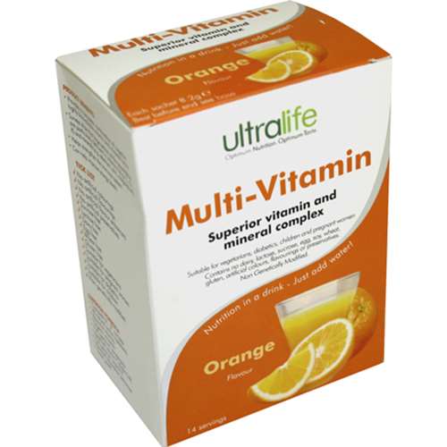Ultralife Multi-Vitamin Orange 14 - ExpressChemist.co.uk - Buy Online