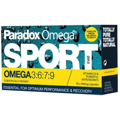 Paradox Omega Sport Capsules 30 - ExpressChemist.co.uk - Buy Online