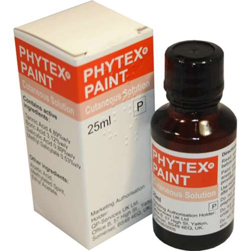 Phytex Paint Cutaneous Solution 25ml - ExpressChemist.co.uk - Buy Online