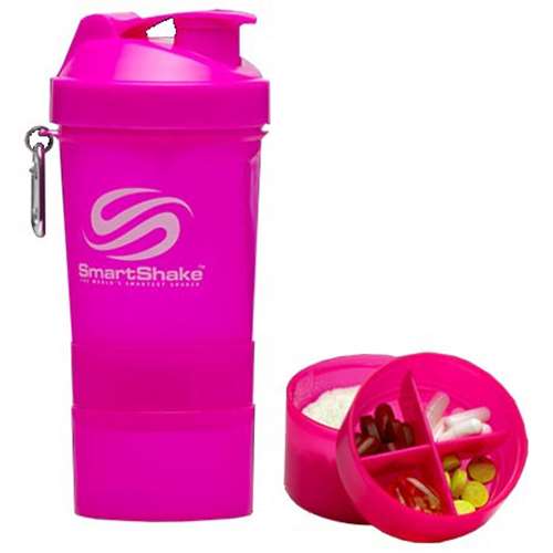 Smartshake Neon Pink 20oz Shaker | Leedo