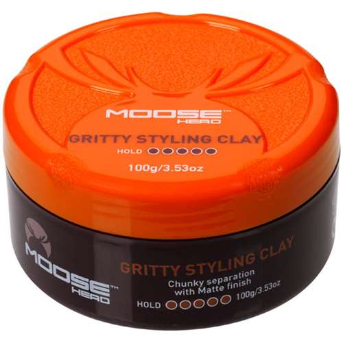 Moose Head Gritty Styling Clay 100g | Leedo