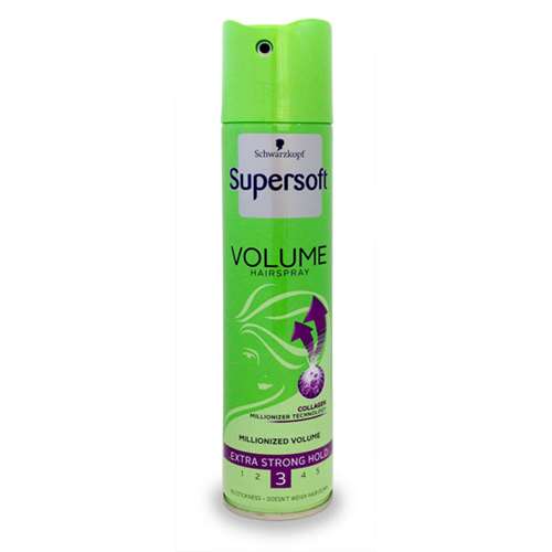 Schwarzkopf Supersoft Volume Hairspray Extra Strong 250ml ...