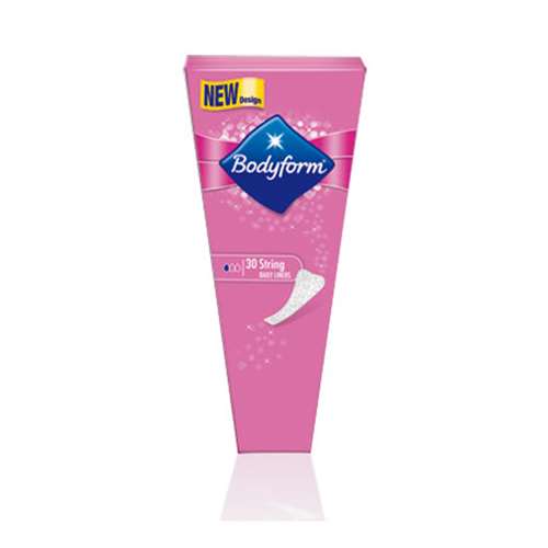 Bodyform String Daily Liners 30 - ExpressChemist.co.uk - Buy Online