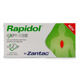 Rapidol Express Peppermint Chewable Tablets 20 - Buy Online