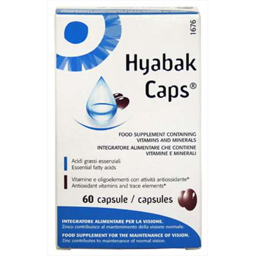 Hyabak Caps 60 Capsules - ExpressChemist.co.uk - Buy Online