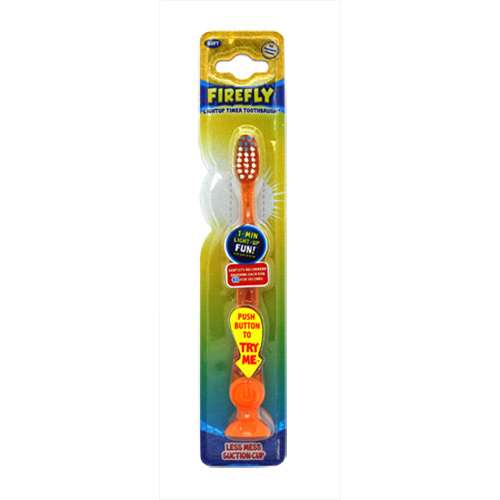 Firefly Light Up Timer Toothbrush Orange - ExpressChemist.co.uk - Buy ...