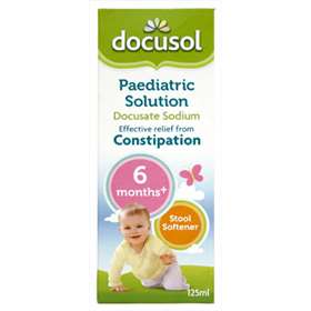 Docusol Paediatric Solution 6 months+ 125ml - ExpressChemist