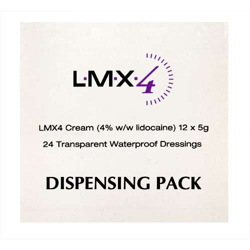 Ferndale Pharmaceuticals LMX4 Dispensing Pack - 12 x 5g Plus 24 ...