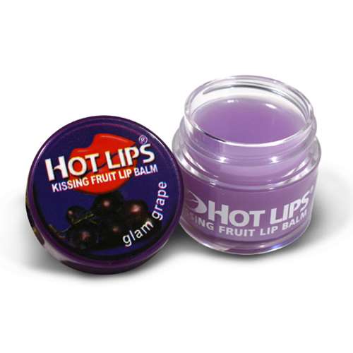 Hot Lips Kissing Fruit Lip Balm - Glam Grape - ExpressChemist.co.uk ...