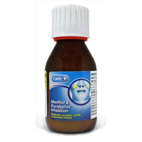 Care + Menthol & Eucalyptus Inhalation 100ml - ExpressChemist.co.uk ...