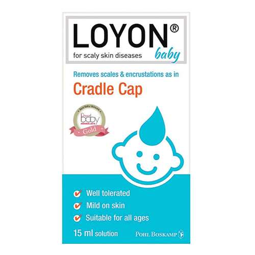 Loyon Baby Cradle Cap Solution 15ml - ExpressChemist.co.uk - Buy Online