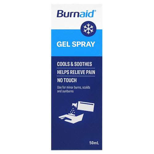 Mundicare Burnaid Gel Spray 50ml - ExpressChemist.co.uk - Buy Online