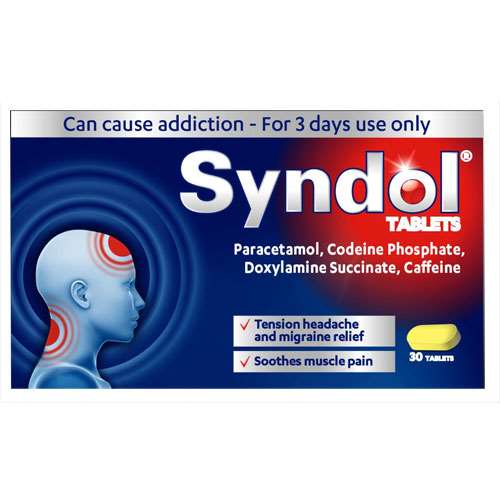 Syndol Tablets 30 - ExpressChemist.co.uk - Buy Online