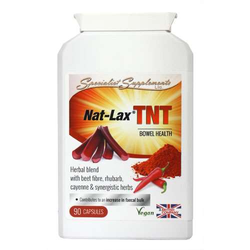 Nat Lax TNT Bowel Health Supplement Capsules 90 - ExpressChemist.co.uk ...