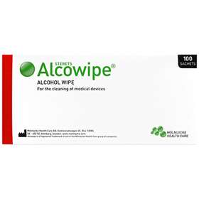 Molnlycke Alcowipe Alcohol Wipes 100 ExpressChemist Buy Online