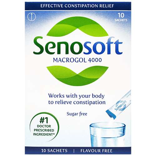 Senosoft Macrogol 4000 10 Sachets - ExpressChemist.co.uk - Buy Online