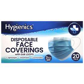 Disposable Masks 20 Pack - ExpressChemist.co.uk - Buy Online