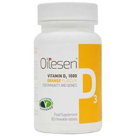 Oilesen Vitamin D3 1000iu Chewable Tablets 80 - Buy Online