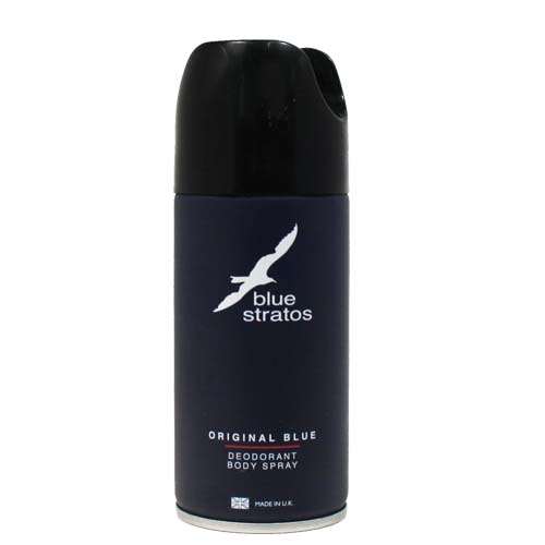 Blue Stratos Original Blue Deodorant Body Spray 150ml - ExpressChemist ...