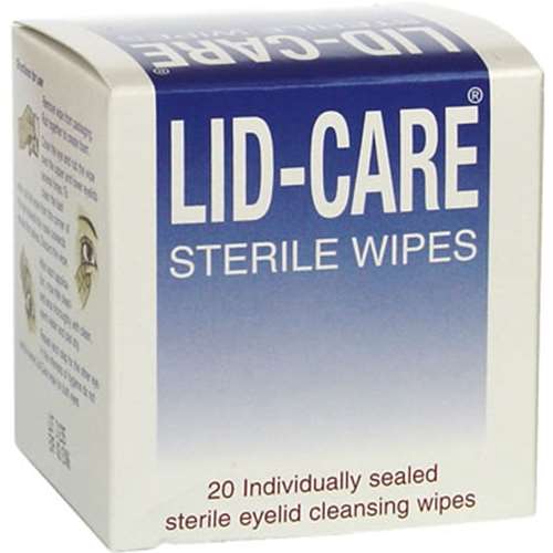 Lid-Care Sterile Wipes 20 - ExpressChemist.co.uk - Buy Online