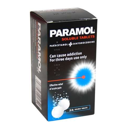 Paramol Soluble Tablets 24 - ExpressChemist.co.uk - Buy Online