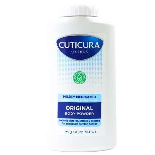 Cuticura Talcum Powder 250g - ExpressChemist.co.uk - Buy Online