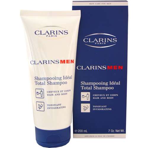 Clarins Men Total Shampoo Hair & Body 200ml - ExpressChemist.co.uk ...